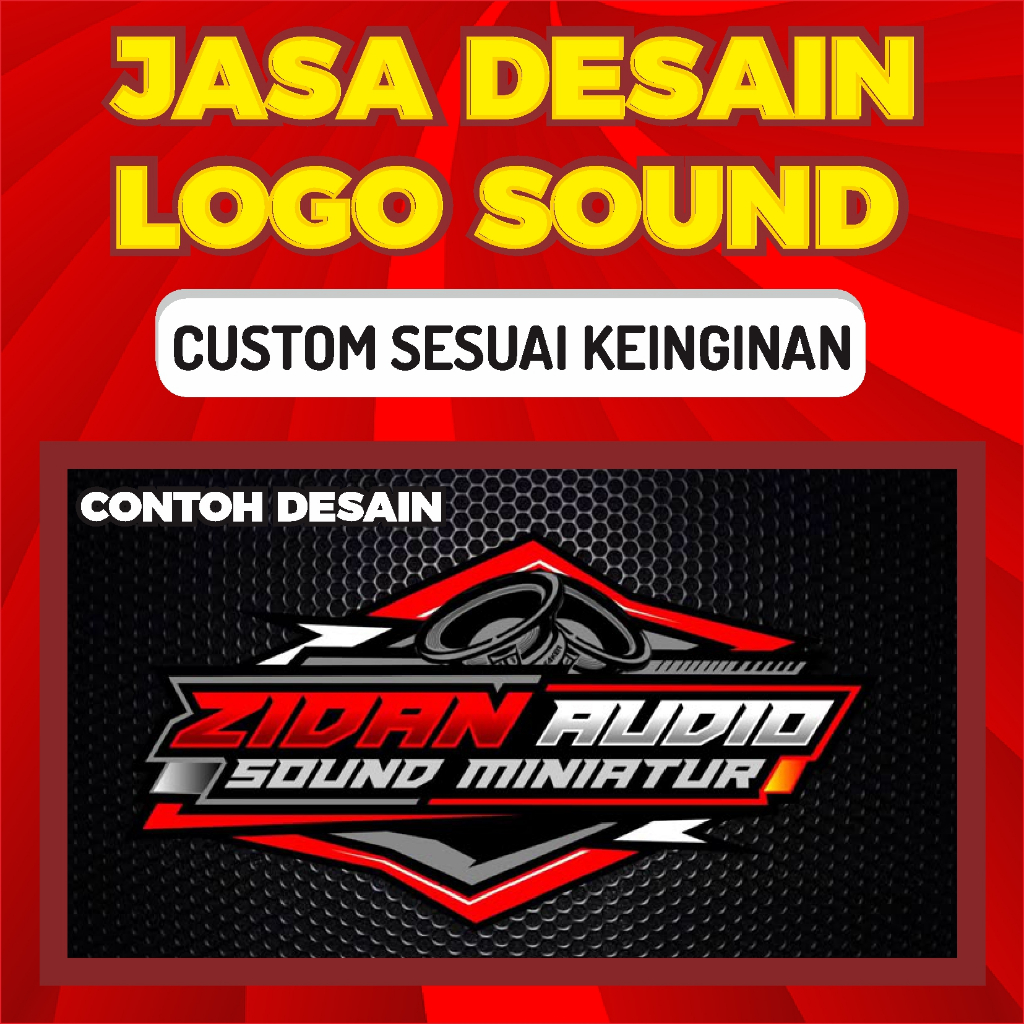 Jual Jasa Desain Logo Sound System | Desain Banner Sound System ...