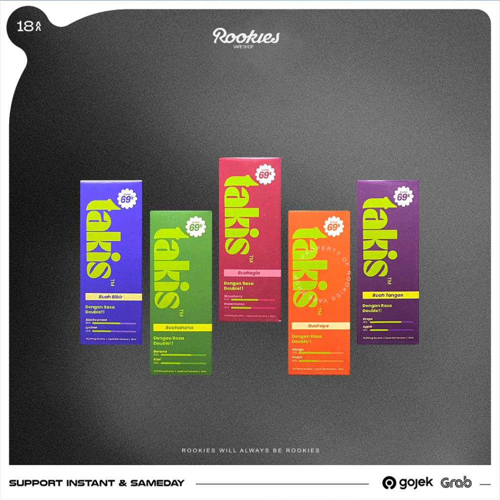 Jual Takis Salt 30ML 30MG Salt Liquid by Takis LA092 | Shopee Indonesia