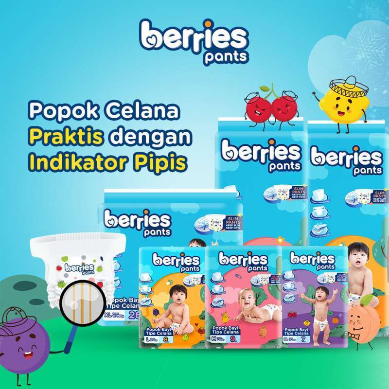 Jual BERRIES PANTS ISI (2BALL) ( ADA INDIKATOR PIPIS ) | Shopee Indonesia