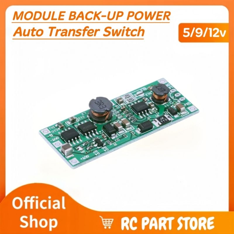 Jual Modul Kit Mini UPS Backup Power Input DC 5-12V Output DC 9V atau ...