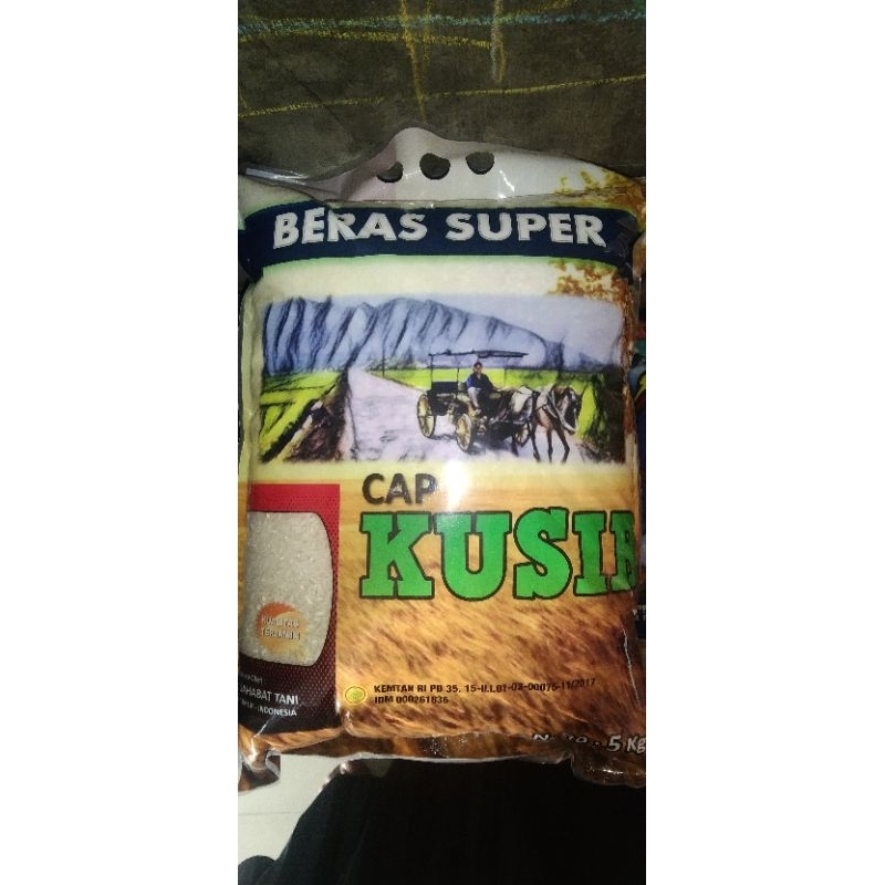 Jual Beras Cap Kusir Beras slyp pulen | Shopee Indonesia