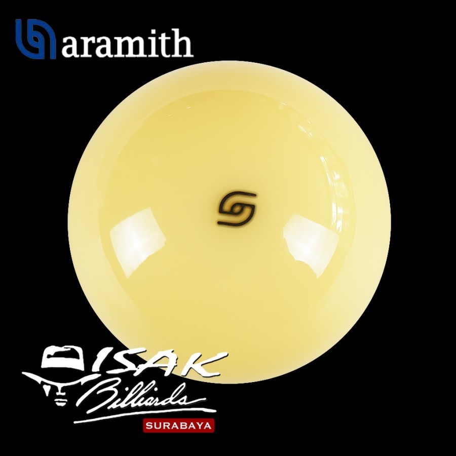 Jual Aramith Super Pro Cue Ball - 2.1/4" - Black Logo - Bola Biliar ...