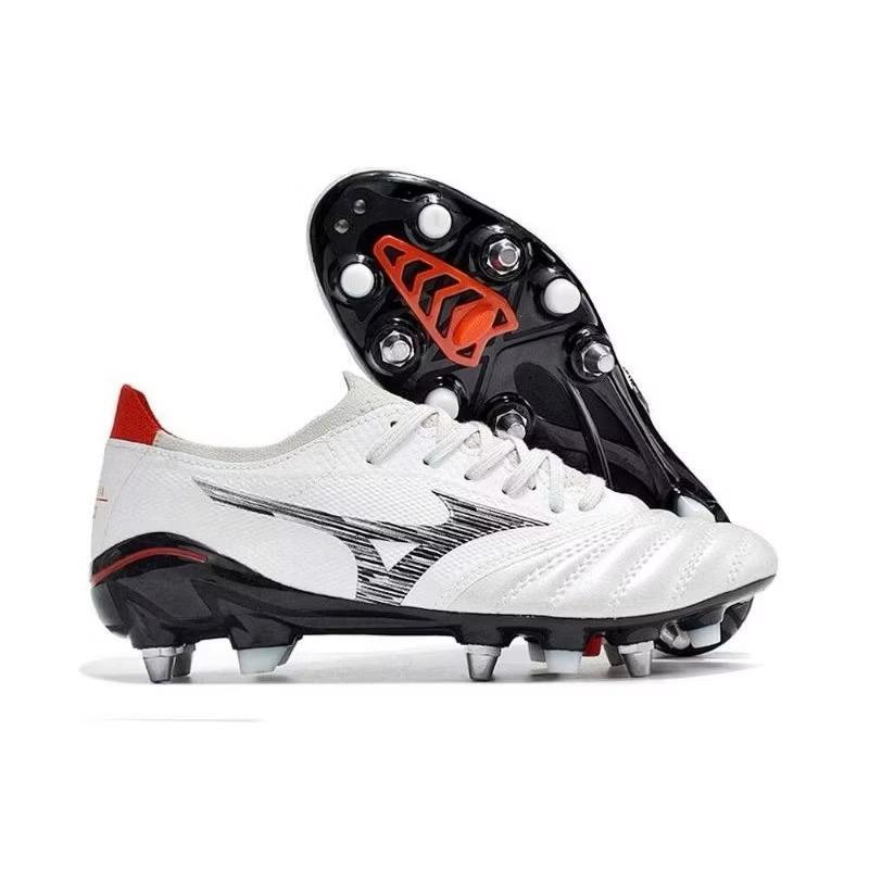 Jual Sepatu Bola Mizuno Morelia Neo 4 Beta Anticlog White Black Red SG ...
