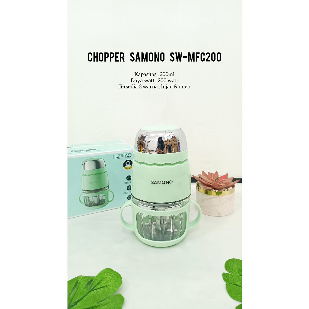 Jual CHOPPER SAMONO SW-MFC200 | Shopee Indonesia