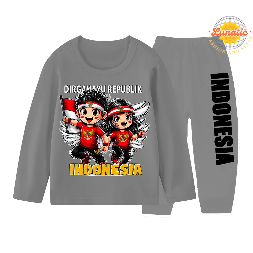 Jual EDISI TERBARU 2025 Baju Setelan Panjang Anak Laki-laki / Perempuan ...
