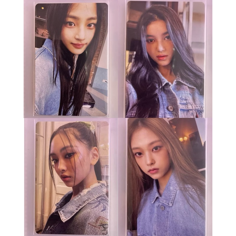 Jual NEW JEANS OFFICIAL PHOTOCARD 1ST EP ALBUM BLUEBOOK VERS. HYPE BOY ATTENTION COOKIES HURT ...