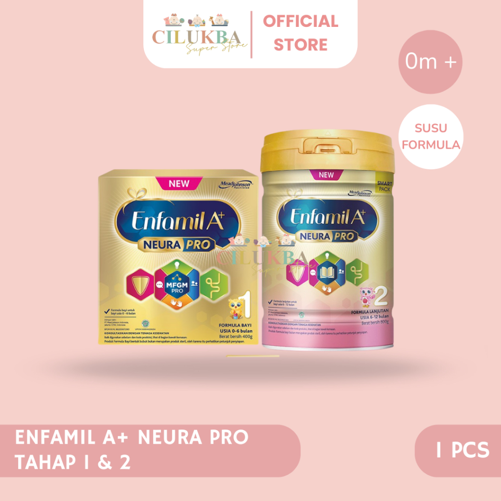 Jual ENFAMIL A+ NEURA PRO TAHAP 1 & 2 | SUSU BAYI 0-6 BULAN | SUSU BAYI ...