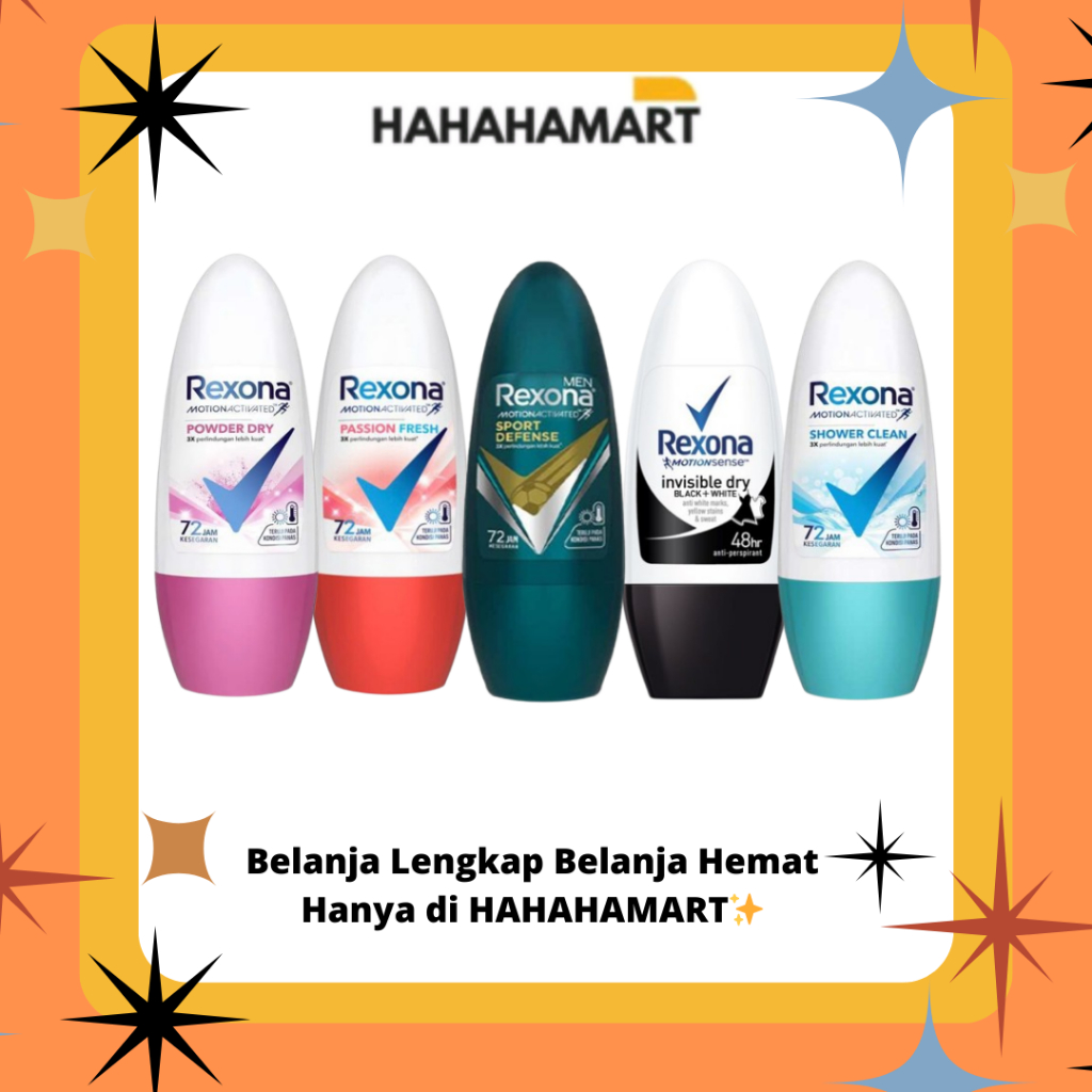 Jual Rexona Roll On Ukuran 45ml Men Or Women | Shopee Indonesia