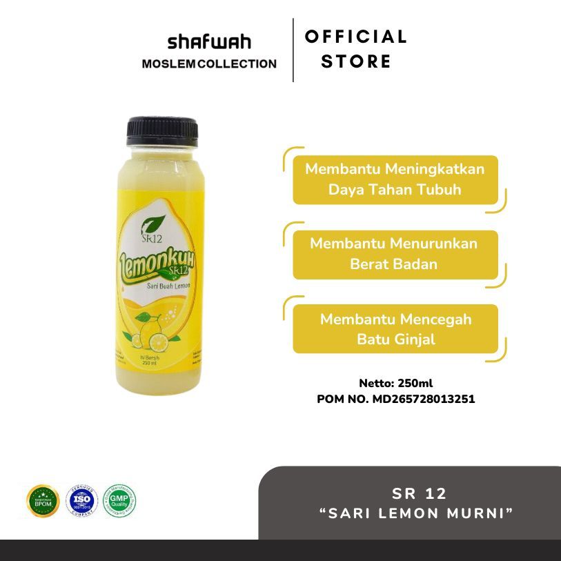 Jual SR12 Lemonkuh Sari Lemon 250ml | Shopee Indonesia