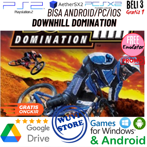 Jual PS 2 Downhill Domination | Bisa di PC / Android Plus Emulator | Beli 3 Gratis 1 | Shopee ...