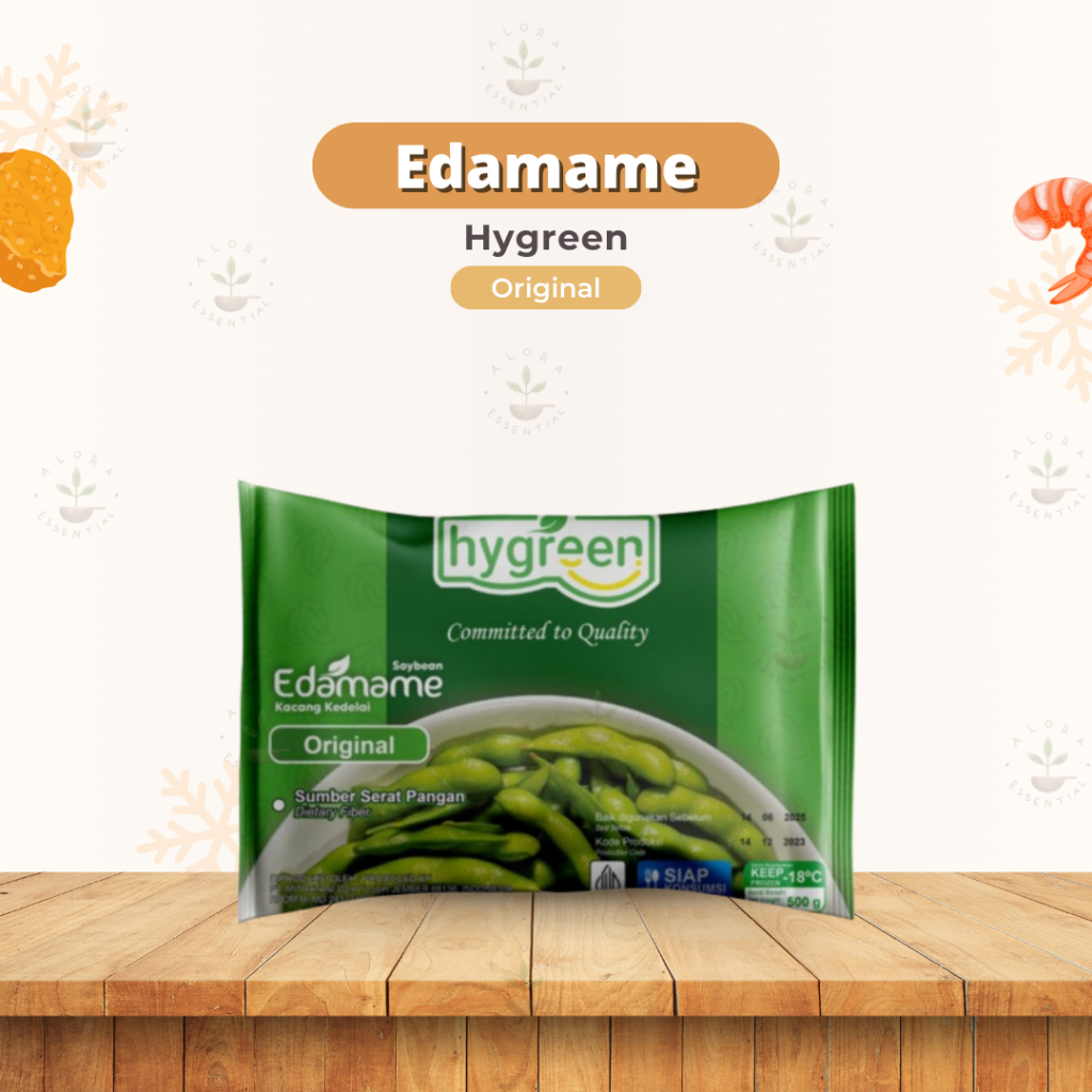 Jual Hygreen Mitratani Edamame Original Frozen 500 gram - Edamame ...