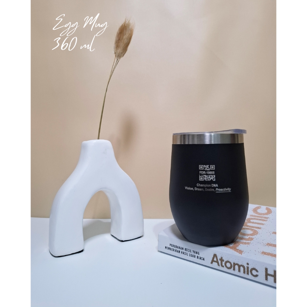 Jual Tumbler Mug Egg/Telur Olive Custom Grafir Print UV Tumbler Kopi ...