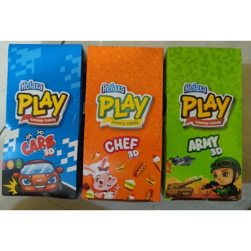 Jual Relaxa Play Gummy Candy 10 gr x 12 Bungkus | Shopee Indonesia