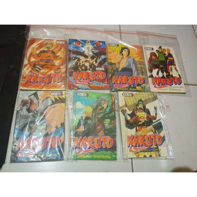 Jual komik naruto,fairy tail&tale of Kaguya | Shopee Indonesia