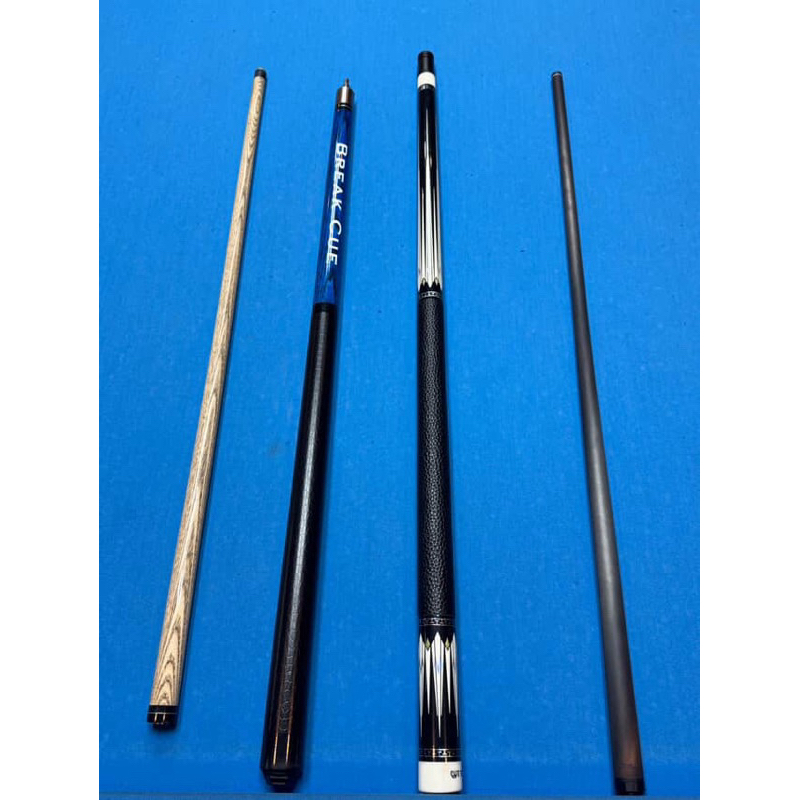 Jual Stick Billiard CUE ELF RADIAN Play Cue Low Deflection Carbon ...