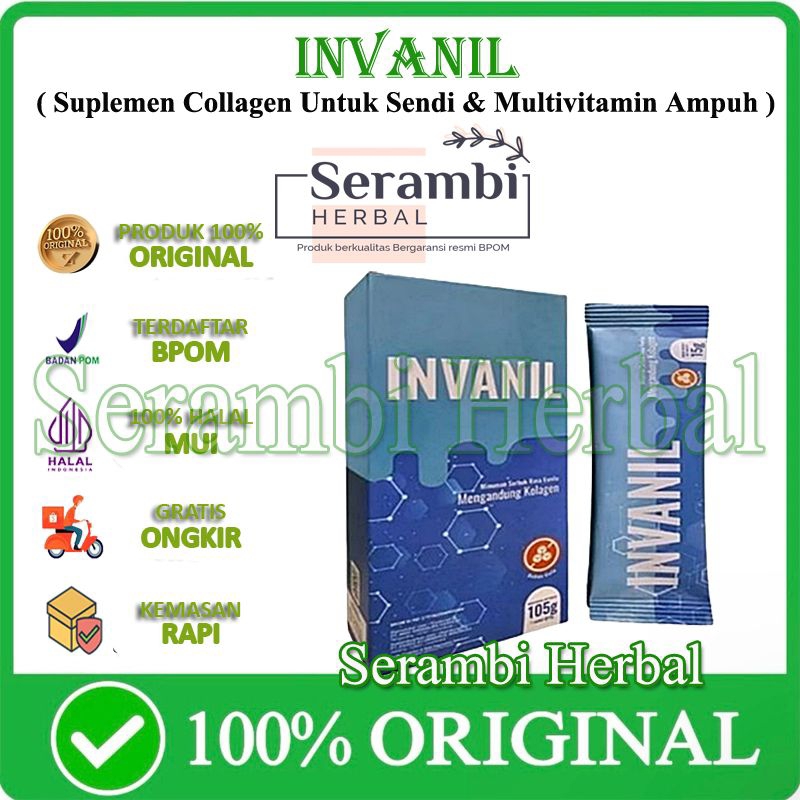 Jual Invanil Asli 100% Original Minuman Collagen Atasi Nyeri Sendi Dan ...
