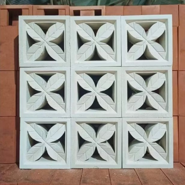 Jual ROSTER MINIMALIS daun (20x20)roster beton minimalis, loster beton ...