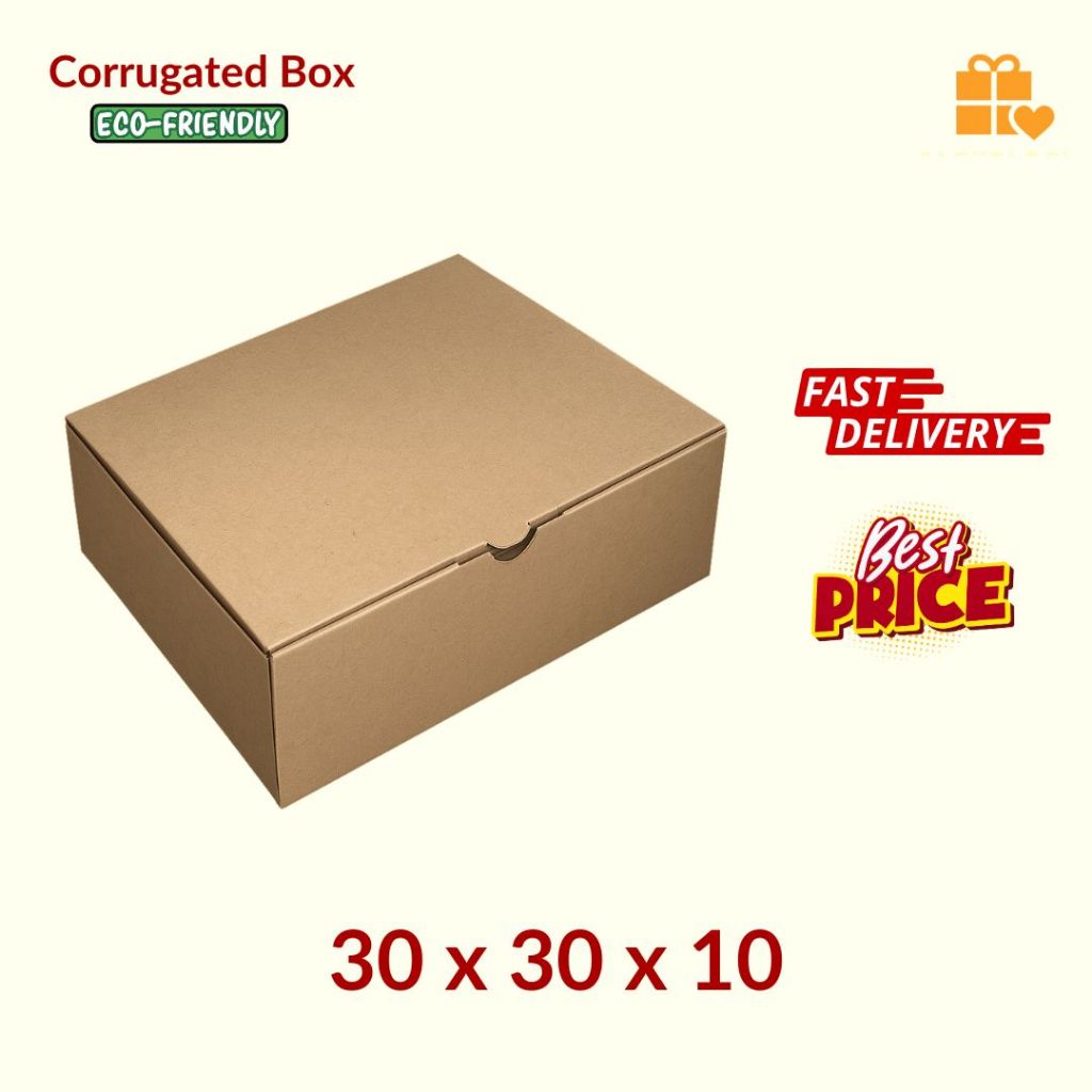 Jual Kardus 30x30x10 cm | dusbox box kardus box dus packing Die Cut ...