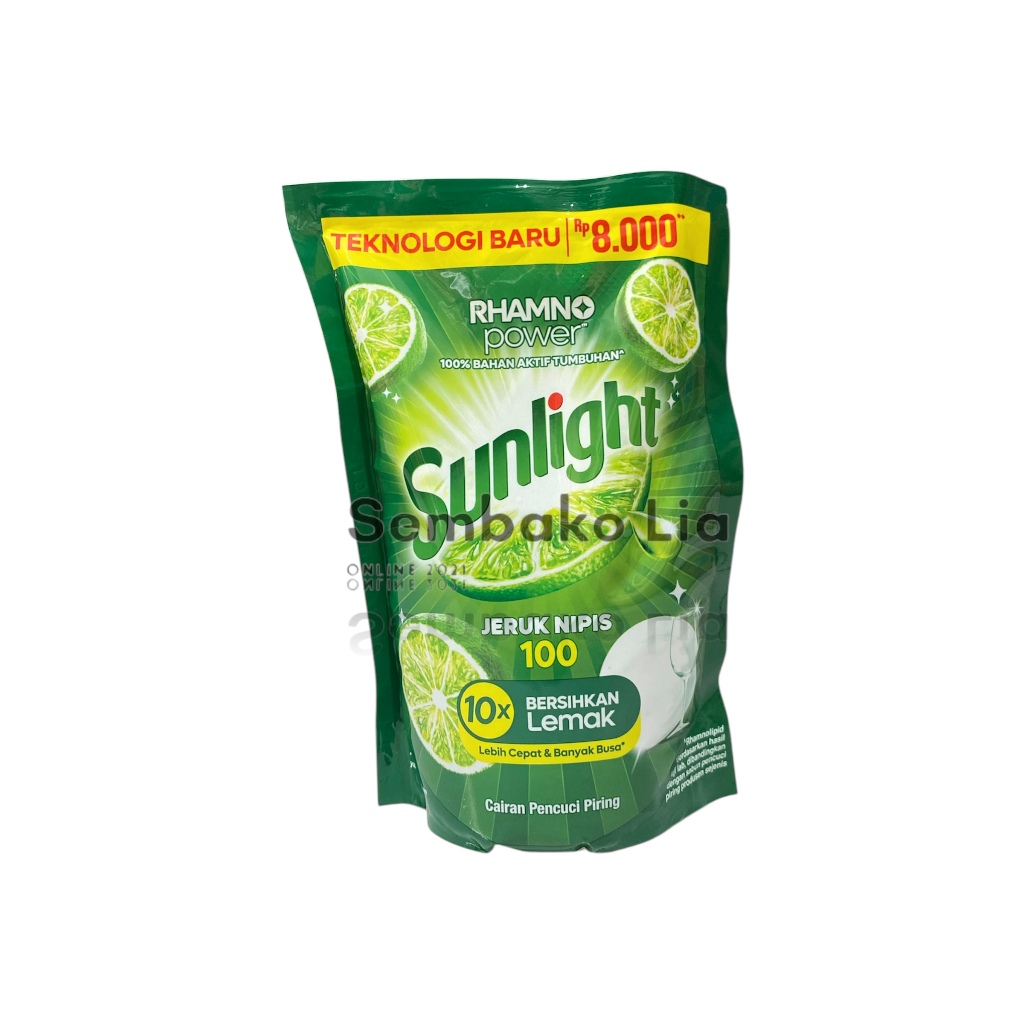 Jual Sunlight Sabun Cuci Piring Refill 370ml / Sunlight Pencuci Piring Jeruk Nipis Kemasan 370ml ...