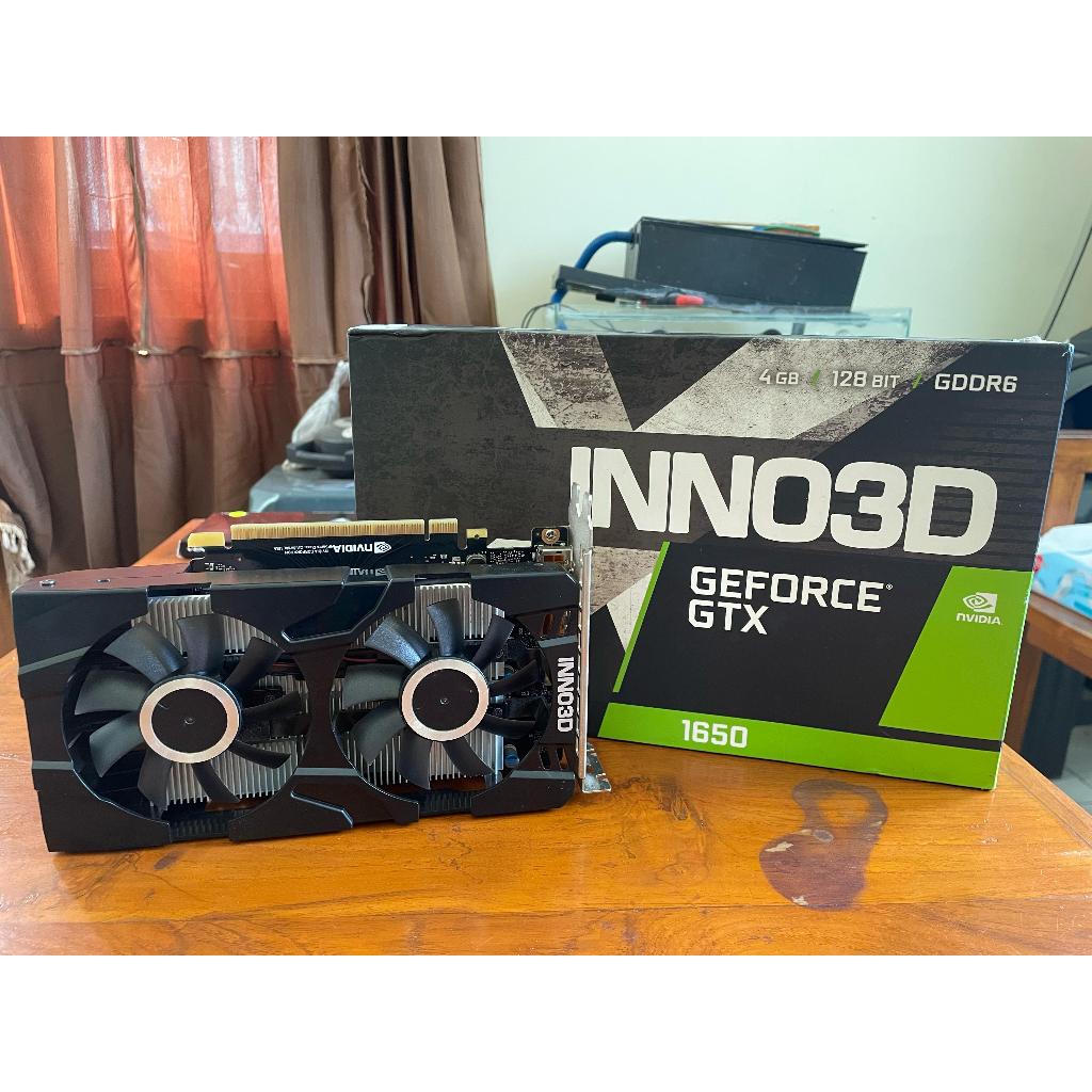 Jual VGA Card GTX 1650 4GB GDDR6 Inno3D | Shopee Indonesia