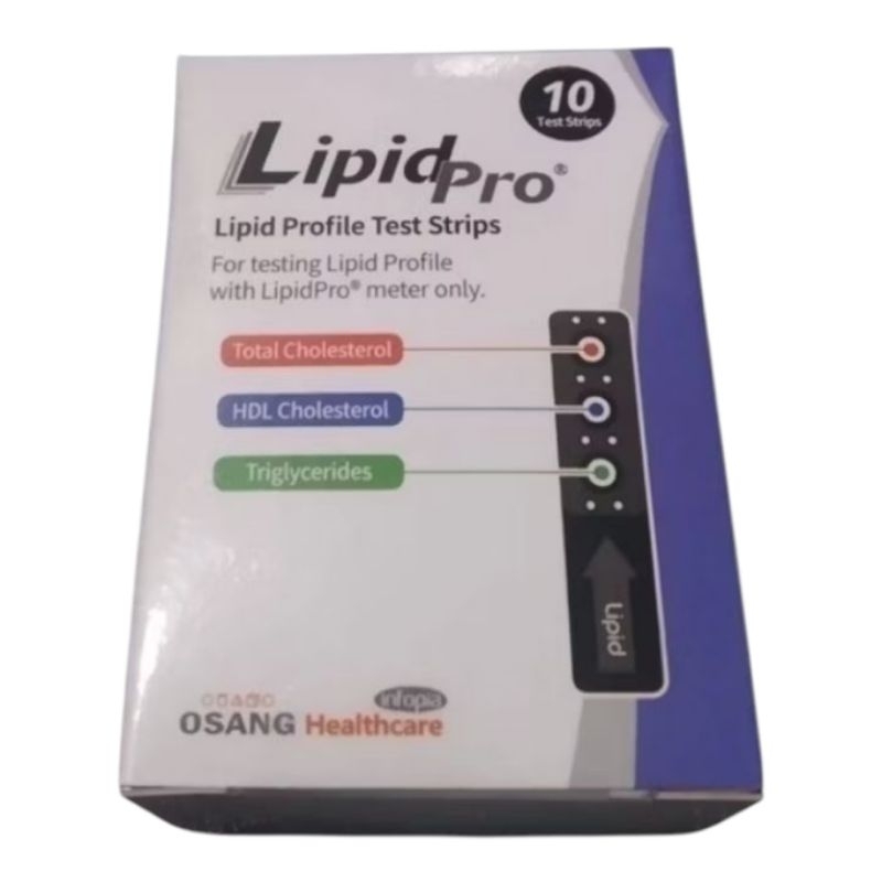Jual Lipidpro Strip / Strip Tes Lipid Pro Kolesterol Total ...