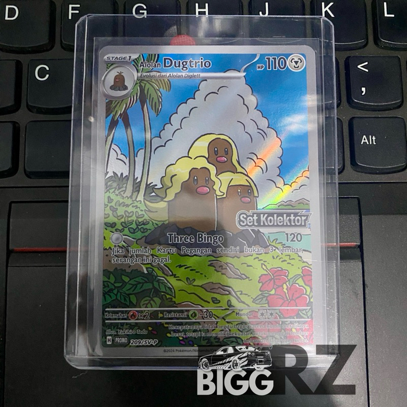Jual Kartu Pokemon Alolan Dugtrio Promo Kilat Rasi Original Indonesia ...