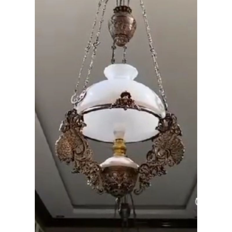 Jual lampu GANTUNG HIAS antik,klasik,JAWA BETAWI BALI diameter 40cm ...