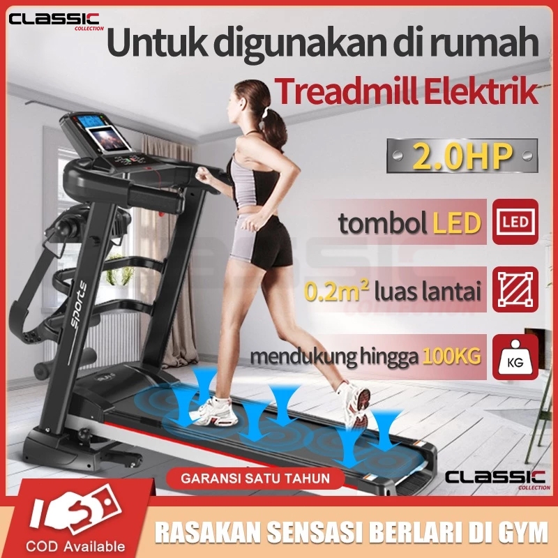 Jual Treadmill Elektrik/Treadmill Listrik/Treadmil/Treadmill rumah ...
