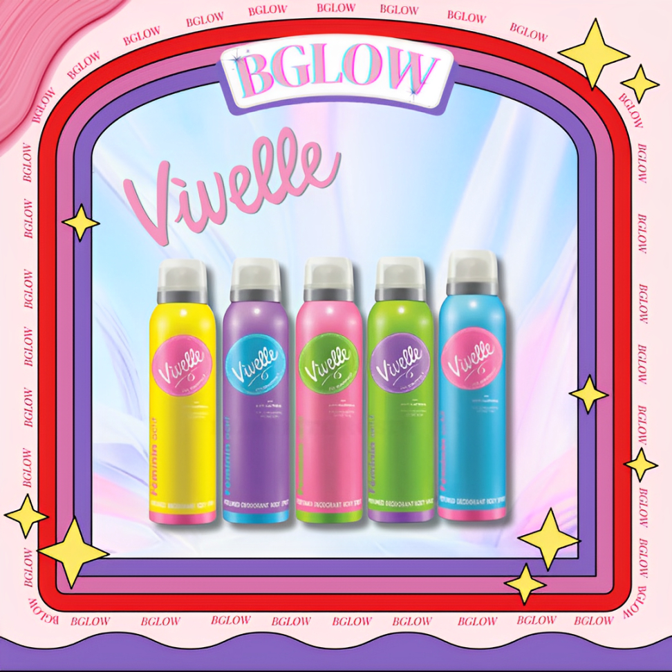 Jual Vivelle Body Spray Deodorant Perfumed With Anti Bacterial 150 ml ...