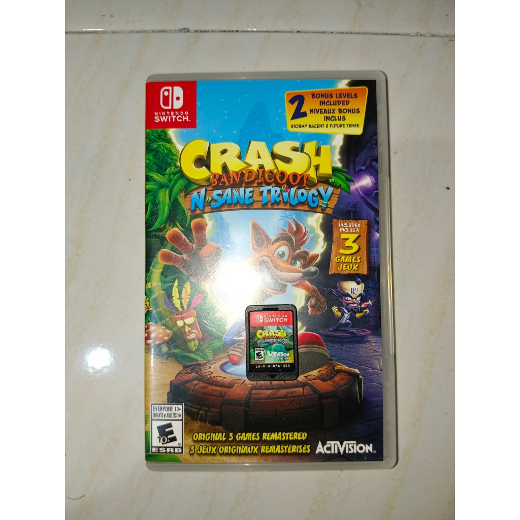 Jual Crash Bandicoot N. Sane Trilogy Nintendo Switch | Shopee Indonesia