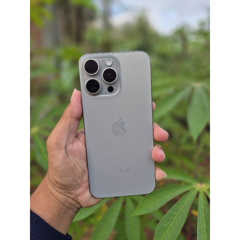 Jual iphone 15 promax 256gb second like new | Shopee Indonesia