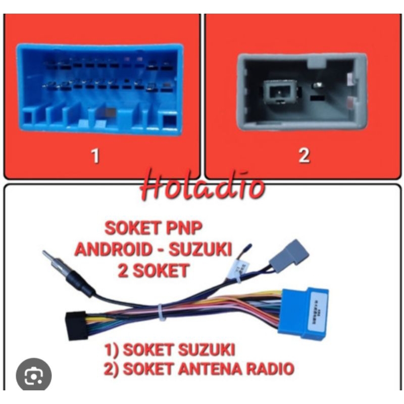Jual socket head unit android PNP suzuki | Shopee Indonesia