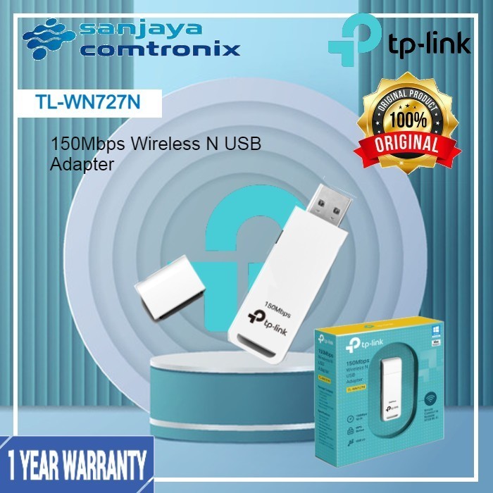 Jual TP-LINK TL-WN727N 150Mbps Wireless N USB Adapter Dongle | Shopee ...