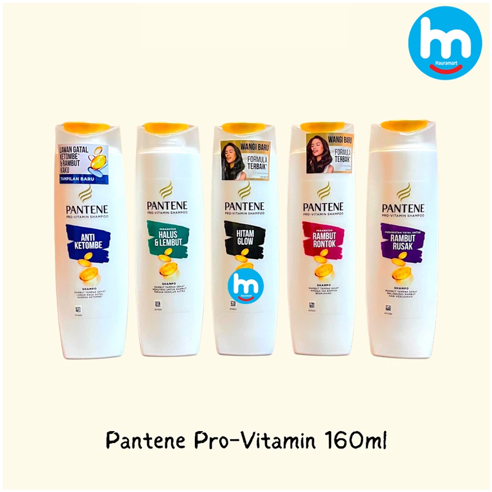 Jual PANTENE Pro-Vitamin Shampo Rambut 160ml | Shampo Pantene All ...