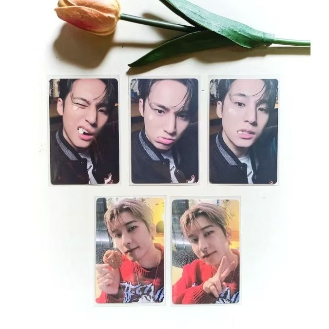 Jual (READY STOCK BACA DESKRIPSI) PHOTOCARD MINGYU WONWOO TYPE A DICON WHITE MIDNIGHT SEVENTEEN ...