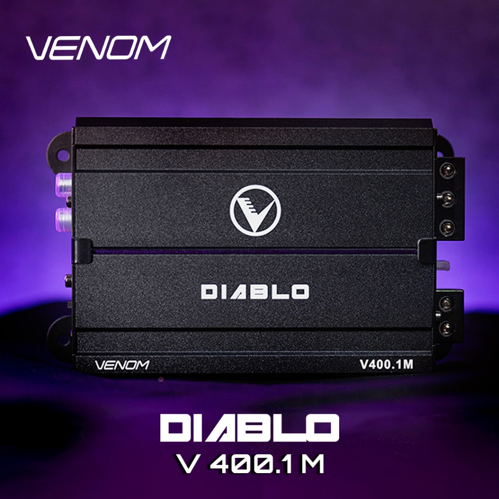 Jual Venom Diablo Series VO400.1M Monoblock Amplifier - 230W | 1 ...