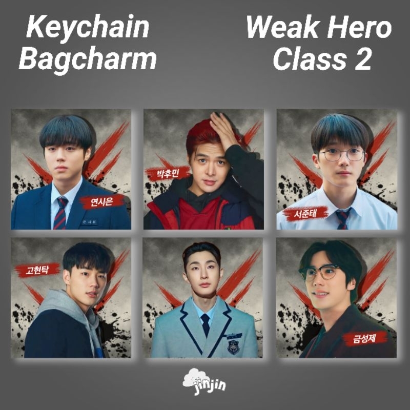 Jual Keychain Bagcharm Weak Hero Class 2 Kdrama | Shopee Indonesia