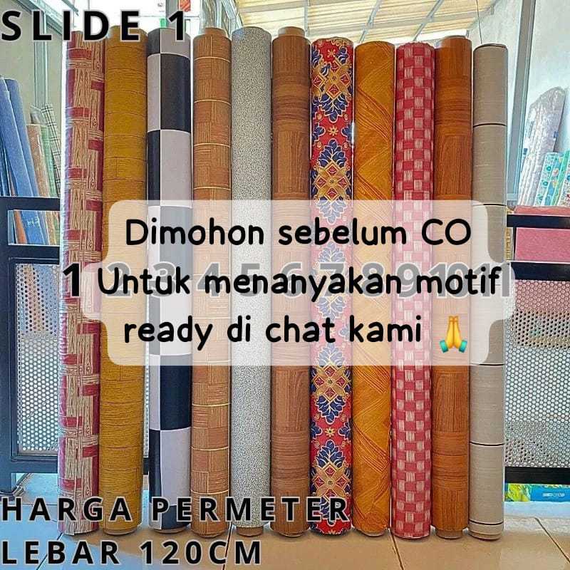 Jual ORKA Karpet Plastik Lantai Vinyl Tebal METERAN atau ROLL LEBAR 1,2m | Shopee Indonesia