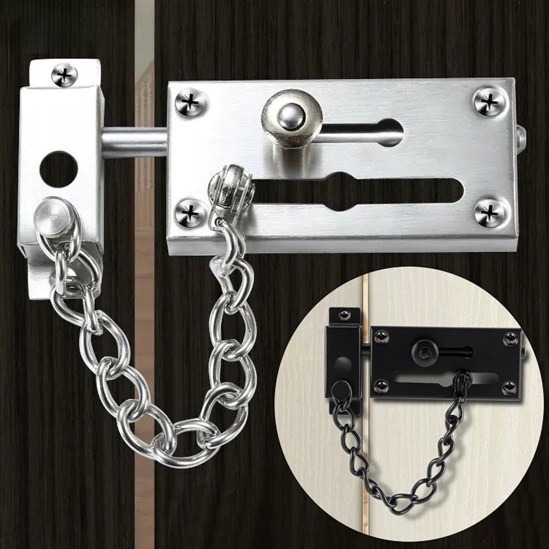 Jual Grendel Rantai FULL STAINLESS Soligen Selot Pintu Gerendel 4 Inch ...