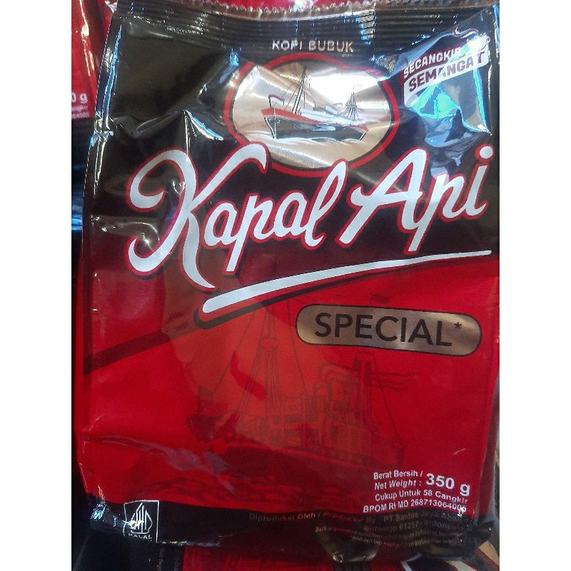 Jual Kopi Kapal Api Special Merah 350 gram exp 2027 | Shopee Indonesia