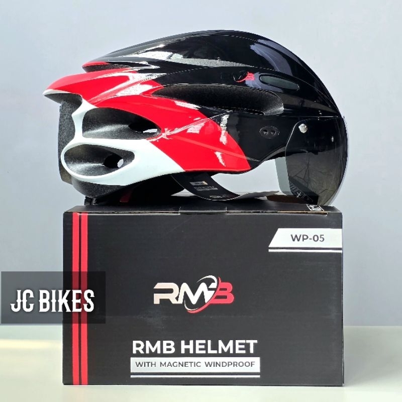 Jual Helm Sepeda RMB WP 05 By Element With Magnetic Windproof Original ...