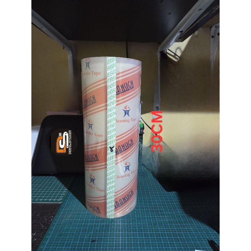 Jual [30CM] Transfer Tape Masking Tape TRANSIGN Laminasi Cutting ...