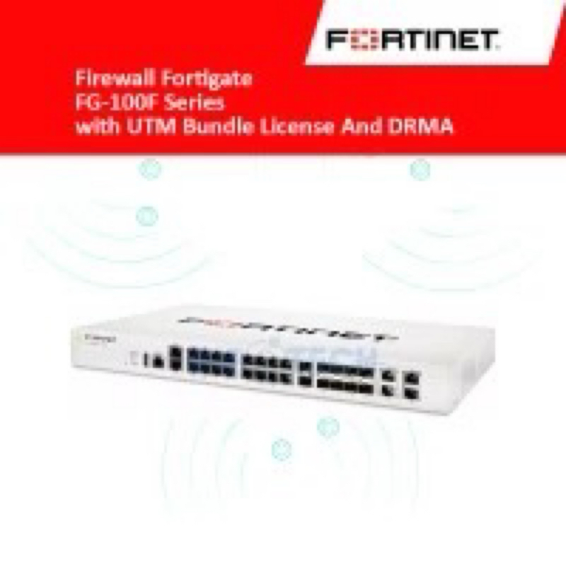 Jual Firewall Fortinet Fortigate FG-100F (with UTM Bundle License And ...