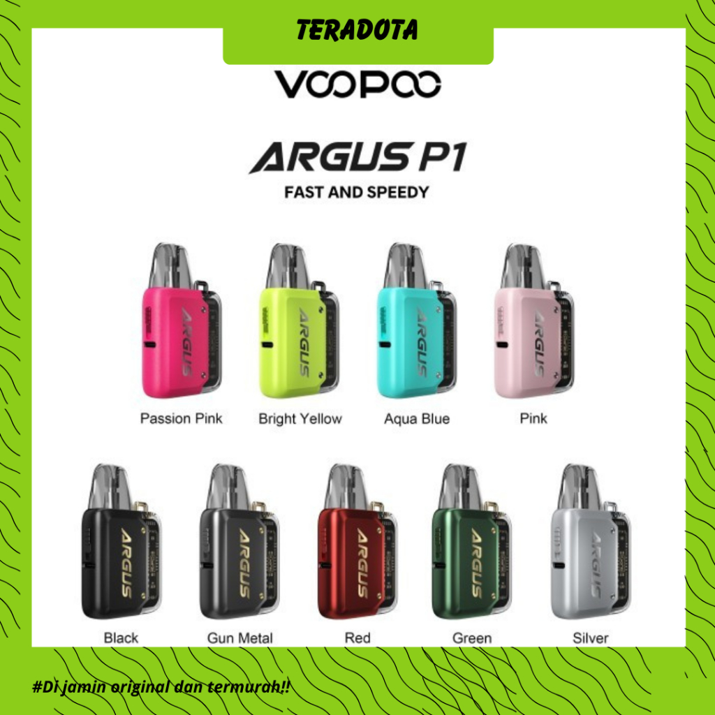 Jual DEVICE ARGUS P1 FAST AND SPEEDY NEW POD KIT AUTHENTIC BY VOOPOO ...