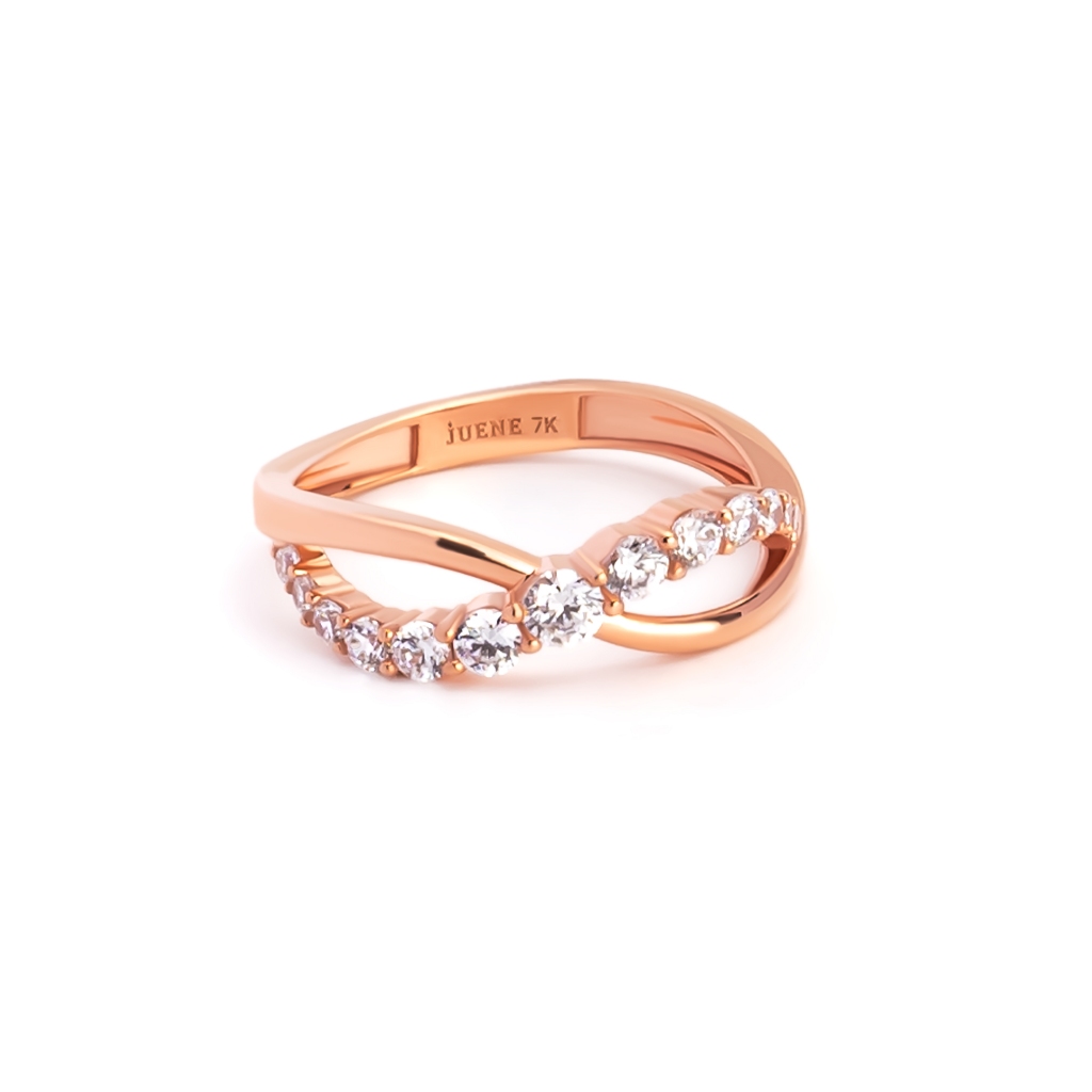 Jual Cincin Emas 7k - Milly Gold Ring - Eternal Collection - Juene ...