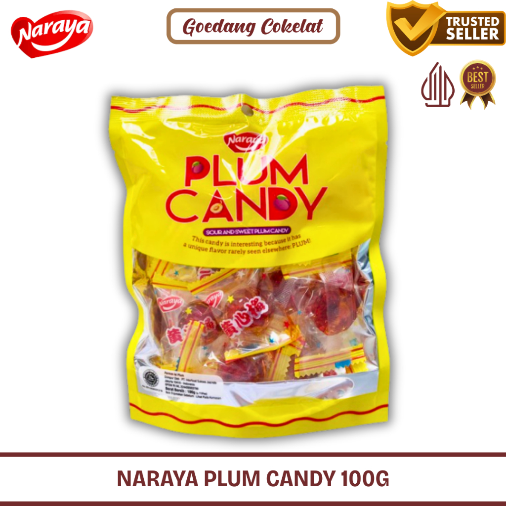 Jual Permen Kiamboy Madu Naraya Plum Candy 100gr Permen Sanca Kiamboy ...