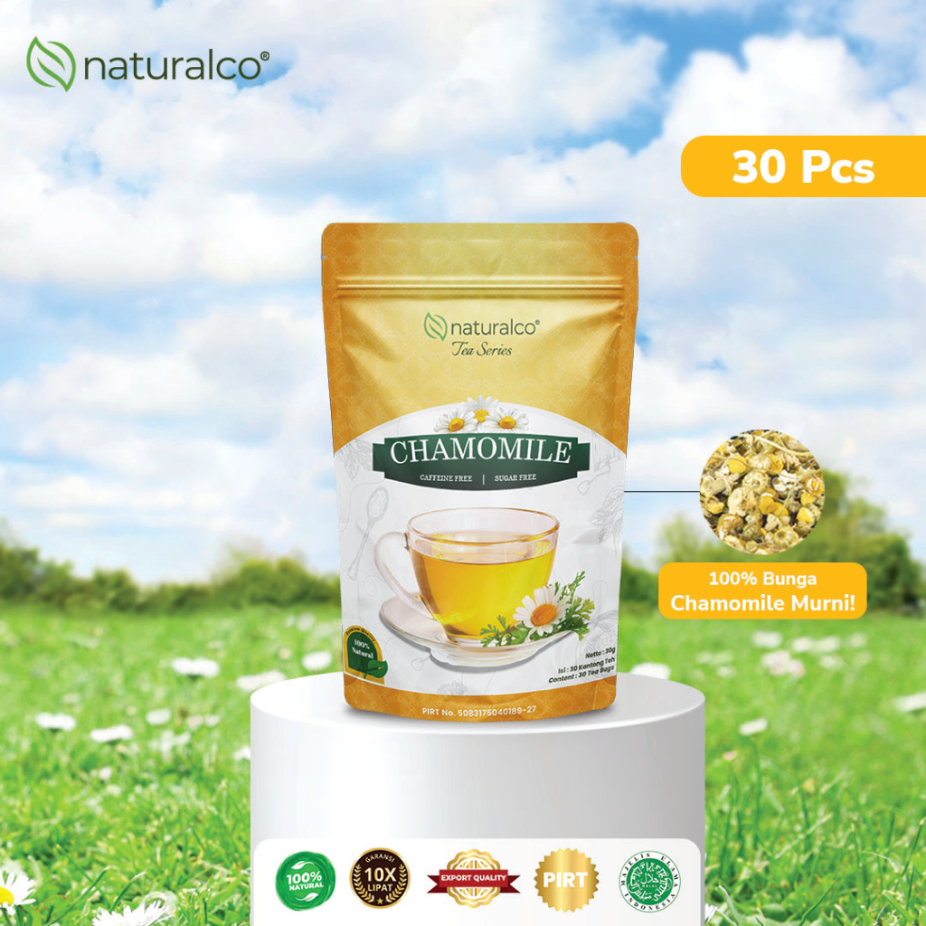 Jual Naturalco Chamomile Tea 30 Pcs | Teh Chamomile Chamomil Kamomil 30 ...