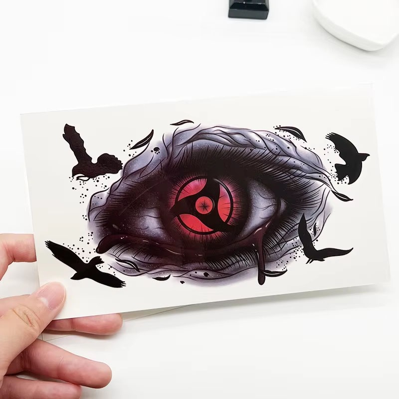 Jual Tato Temporer SHARINGAN MATA UCHIHA NARUTO tato stiker Temporary ...