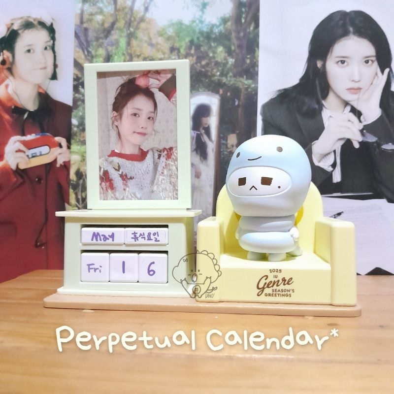 Jual IU Seasons Greetings 2025 Perpetual Calendar Photocard Griptok ...