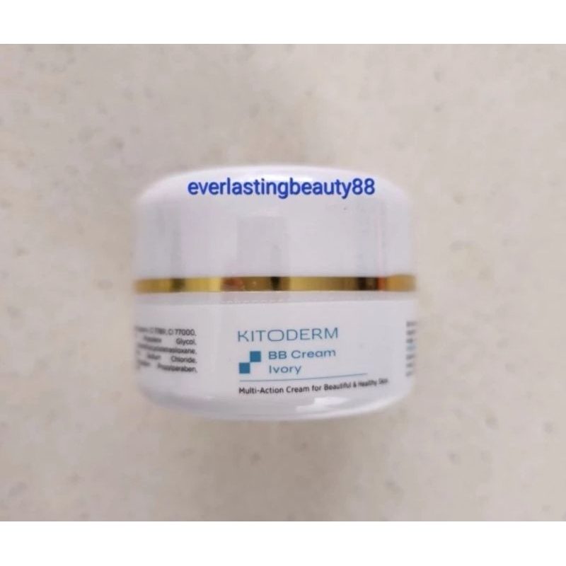 Jual Kitoderm BB Cream Ivory - krim alas bedak pencerah pelembab - bb ...